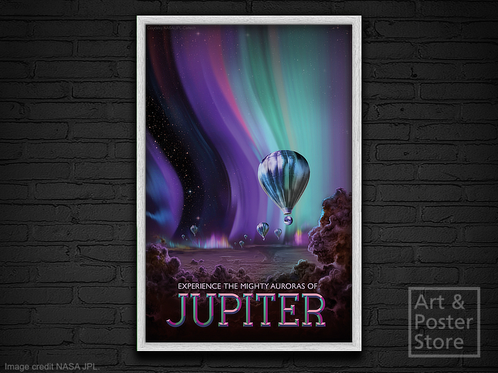 Second Life Marketplace - JUPITER | NASA Vintage Space Tourism Poster ...